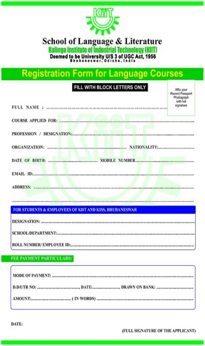 DELF A1 French - Department of Language & Literature